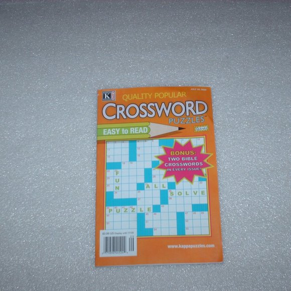 Crossword Puzzles | Games | Bundle Of Three Crossword Puzzle Books ...